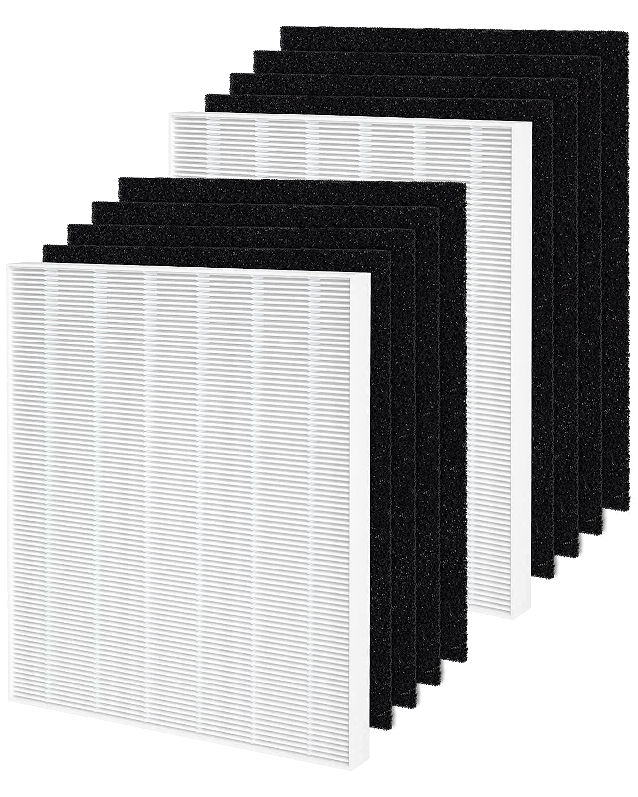 5 HEPA + 8 Carbon Prefilter Compatible with Winix C535, 5300-2, P300, 5300, Repalce 115115