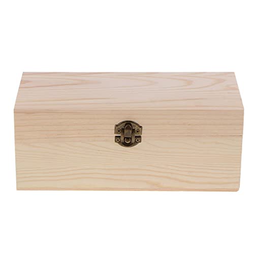 UGPLM Large Essential Oil Storage Box Wooden Case Oils Organizer Holder for Keeping Your Oils Holds 515-30ml Bottles (4 Sizes), 10 Grids