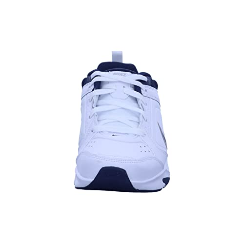 Nike Men's Gymnastics Shoes, White Midnight Navy MTLC Silver, 11 US