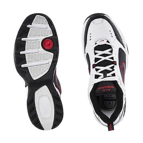Nike Men's Walking, White Black Red, 9.5