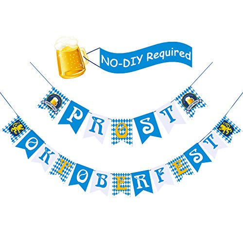 Oktoberfest Banner German Beer Festival Decorations Bavarian Oktoberfest Party Supplies