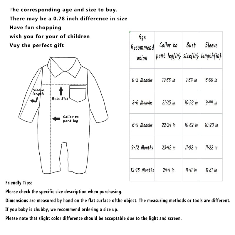 LYSMuch Newborn Baby Boys Plaid Romper Infant Onesie Jumpsuit Outfit Kid's Fall Clothes (0-3 Months, Green Plaid Long Sleeved Romper)