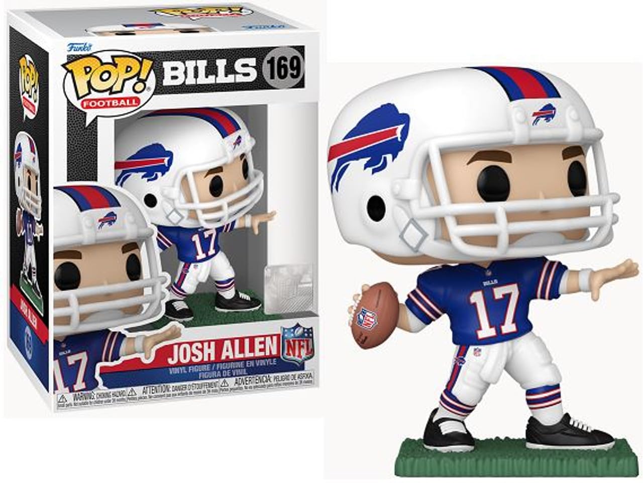 Josh Allen/Stefon Diggs (Buffalo Bills) NFL Funko Pop! Combo (2)