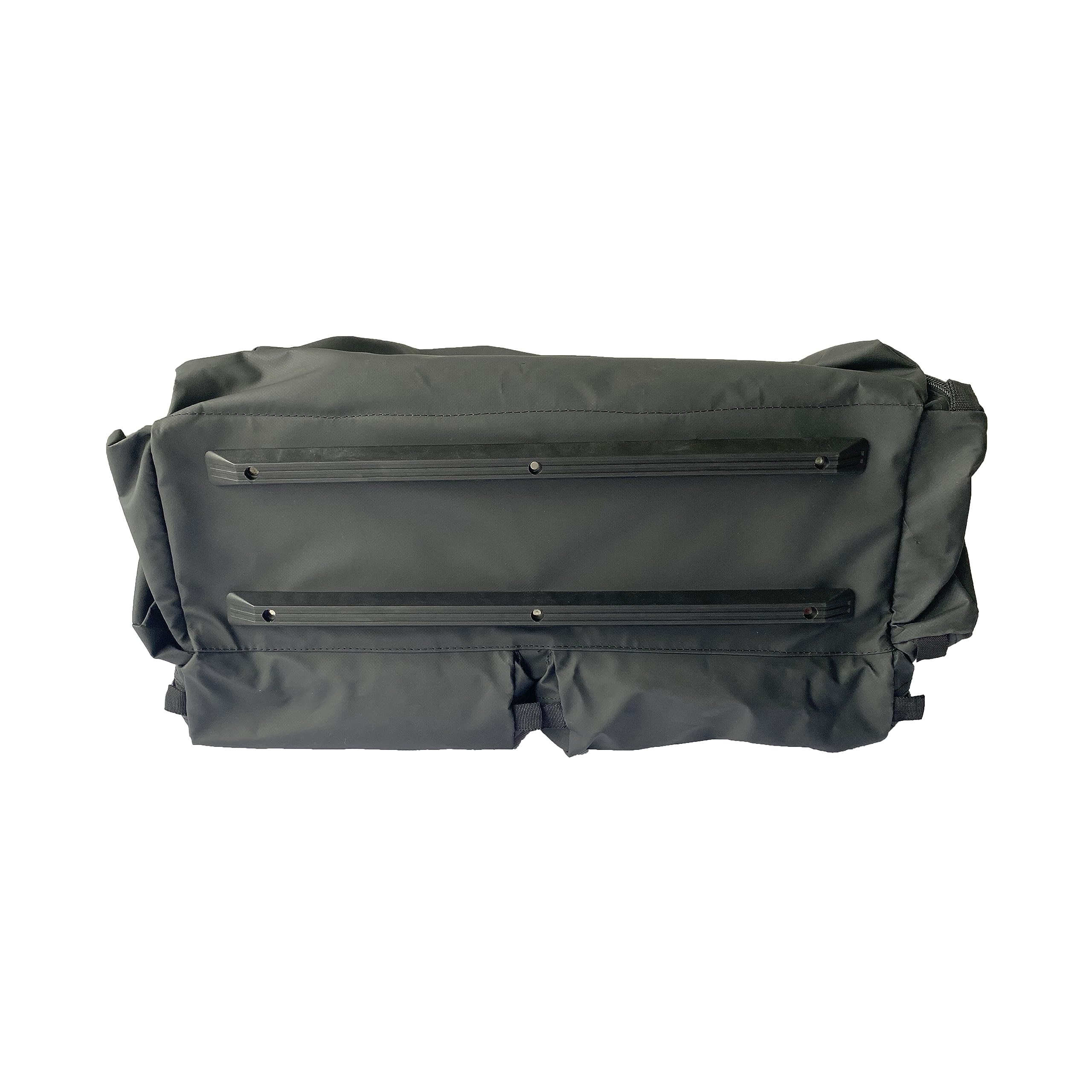 LINE2design EMS Oxygen Bag - Portable Deluxe O2 Supplies with Shoulder Strap - Paramedic Medical Ambulance Gear - Black