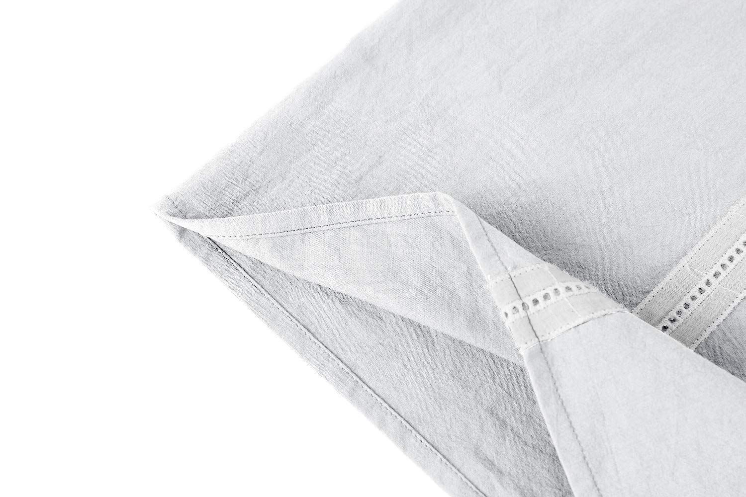 Hestenve Mens Short Sleeve Cuban Camp Guayabera Shirt Linen Cotton Hippie Beach Button Down Shirts White