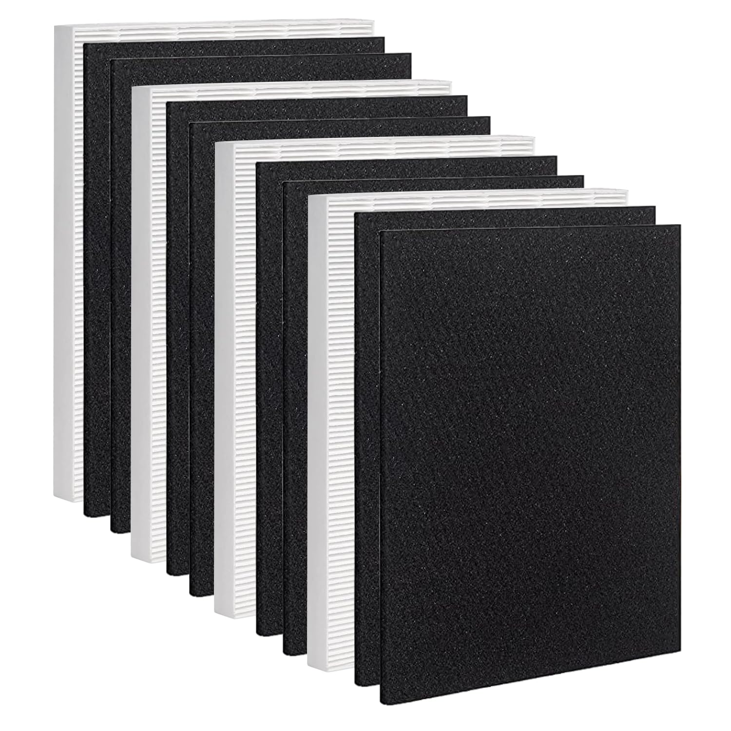 C545 Replacement Filter S for Winix S C545, B151, P150, 9300, 1712-0096-00, 4 True HEPA Filter + 8 Activated Carbon Filters