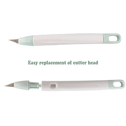 Corey-z Precision Craft Knife Kit, Exacto Knife Set, Carving Hobby Knife, Utility Craft Cutting Tool Coming With 6 Additional Blades For Art, Scrapbooking, Cutter, Stencils, and DIY Projects