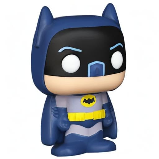 Funko Bitty POP! DC - Batgirl, 4-Pack - Batman, Batgirl, The Riddler and A Surprise Mystery Mini Figure - 0.9 Inch (2.2 Cm) - DC Comics Collectable - Stackable Display Shelf Included - Gift Idea