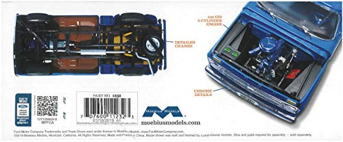 Moebius MMK1232 1:25 1966 Ford F-100 Flareside Pick