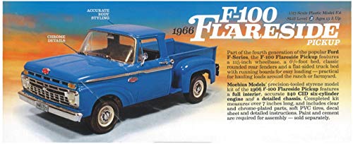 Moebius MMK1232 1:25 1966 Ford F-100 Flareside Pick