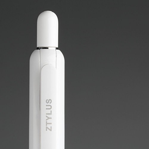 Ztylus Apple Pencil Protective Case: Built-In Clip, Secures Cap, Retractable Tip Protection for Apple Pencil 1st Generation, iPad Pro 12.9β 11" 10.5" 9.7β iPad 2019 Air 3, Mini 5 (White)