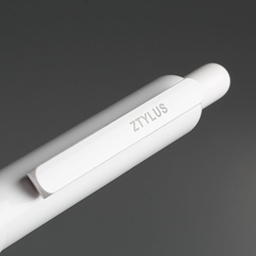 Ztylus Apple Pencil Protective Case: Built-In Clip, Secures Cap, Retractable Tip Protection for Apple Pencil 1st Generation, iPad Pro 12.9β 11" 10.5" 9.7β iPad 2019 Air 3, Mini 5 (White)