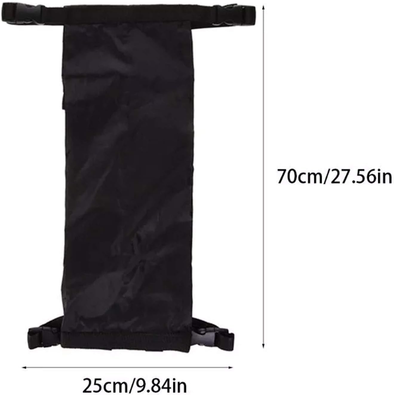 Portable Oxygen Cylinder Carrier Bag for Wheelchairs, Oxford Cloth Wheelchairs Oxygen Tank Storage Bag, Adjustable Straps Wheelchair Backrest Oxygen Tank Holder Fits Most Oxygen Cylind