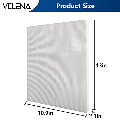 115115 Replacement Filter A True HEPA Compatible with Winix C535 HEPA Filter Winix 5300, 5300-2, 6300, 6300-2, P300 PlasmaWave Air Purifier Filter, Compare to Part #115115 Size 21(3 Pack) …