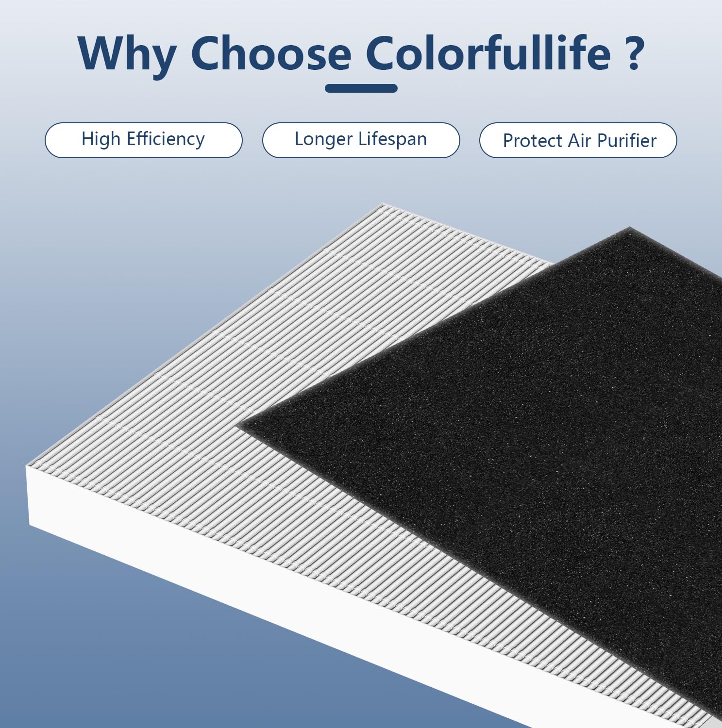 115115 Replacement Filter A Size 21 Compatible with Winix PlasmaWave 5300-2, C535, P300, 6300-2, 5300, 9000 Air Purifier, 2 True HEPA Filter 8 Carbon Pre-Filters