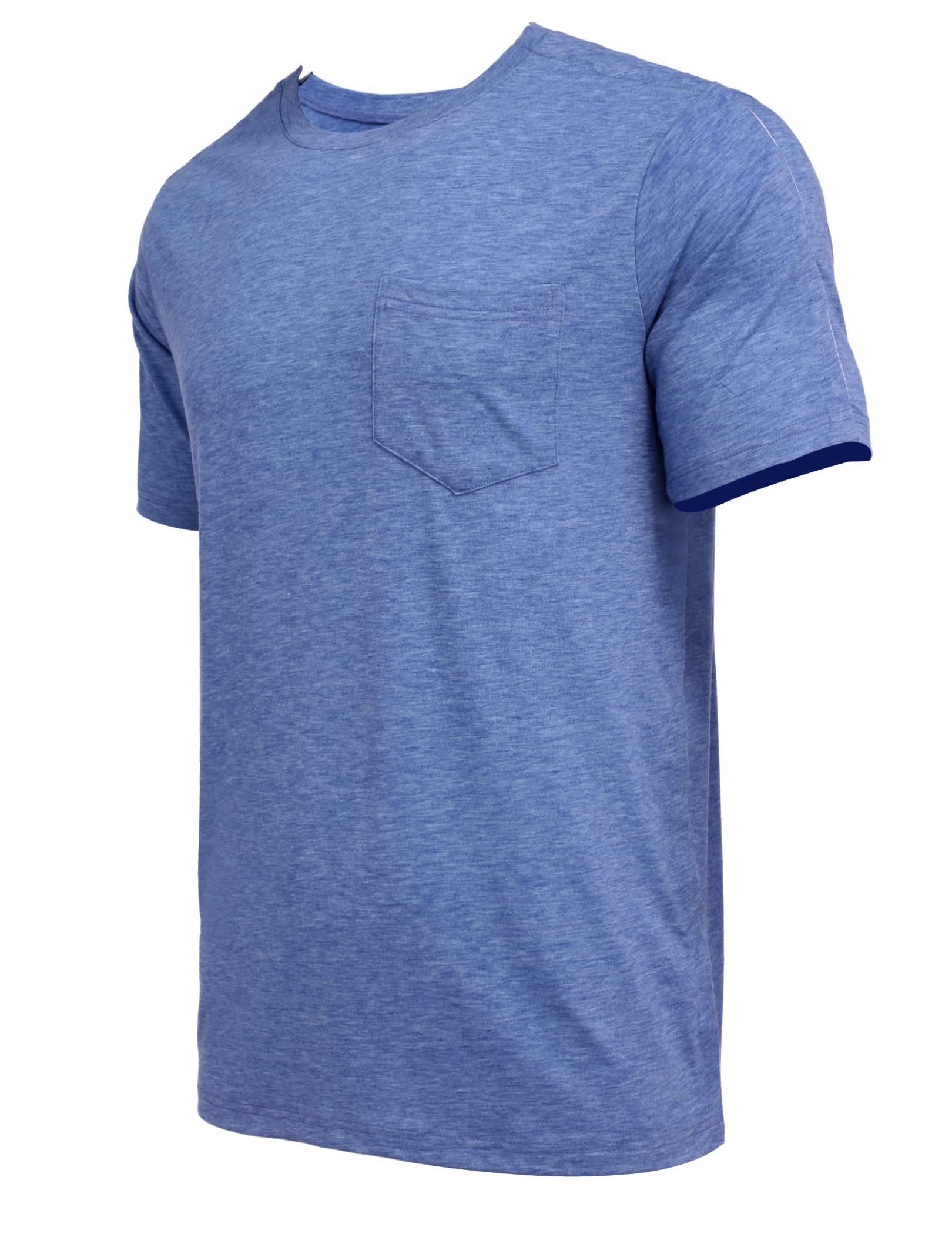 Deyeek Men's Post Shoulder Surgery Shirts Recovery Tear Away Short Sleeve Full Open Side Snap Adaptive Chemo Clothing