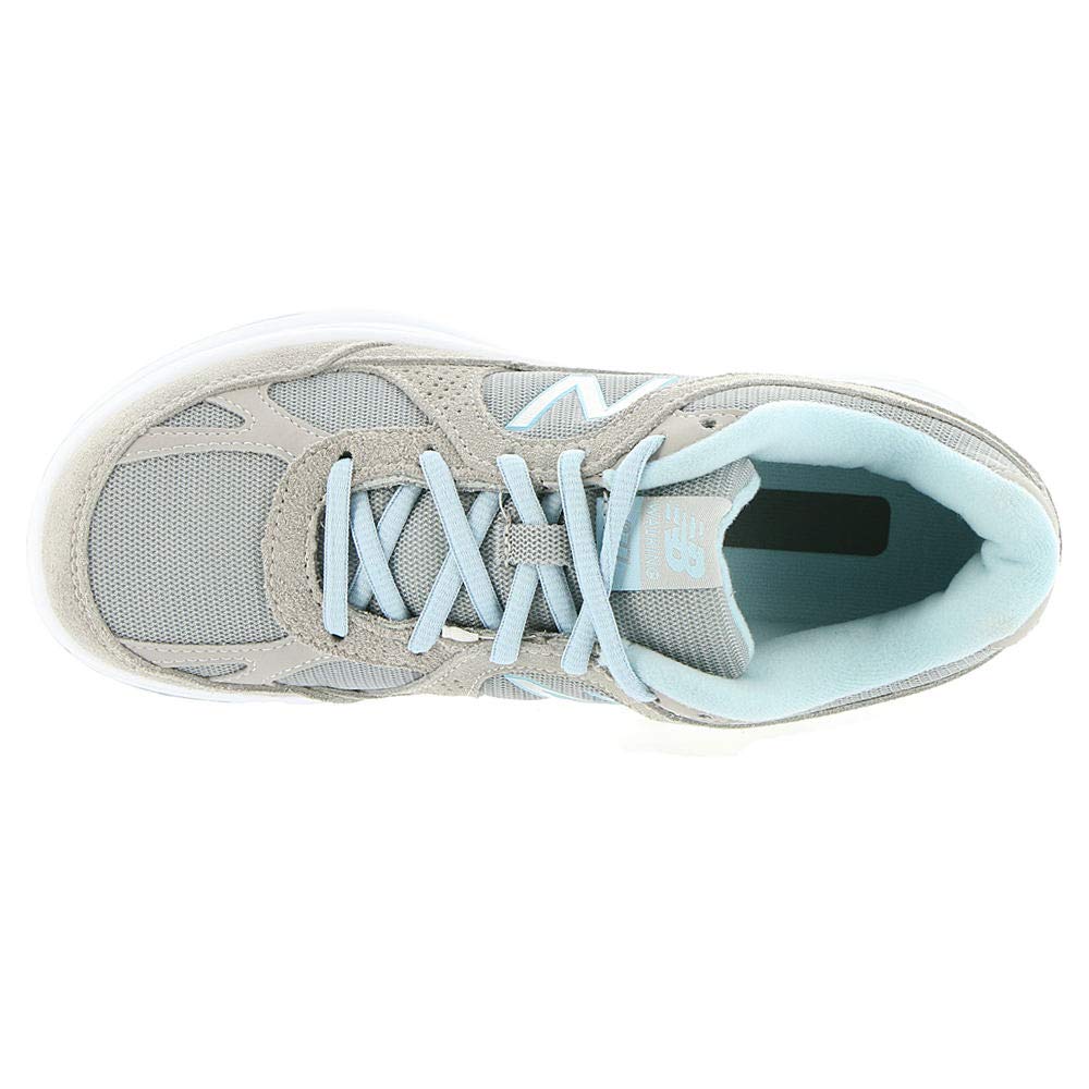 New Balance Women's 877 V1 Walking Shoe , Silver, 8.5