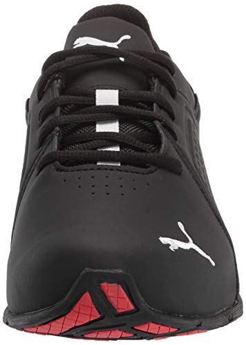 PUMA Mens Viz Runner Cross Trainer, Wide-PUMA Mens white-PUMA Mens black, 12