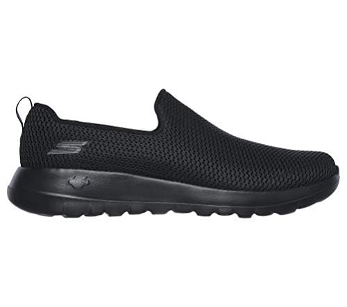Skechers mens Go Max-athletic Air Mesh Slip on Walking Shoe, Black, 14 X-Wide US
