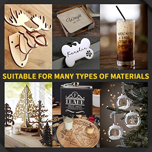 ORTUR Laser Master 2 S2 SF Laser Engraver, 5.5W Output Power DIY Laser Cutter and Engraver, Laser Engraving Machine Support Lightburn, Laser Engraver for Wood and Metal, Acrylic