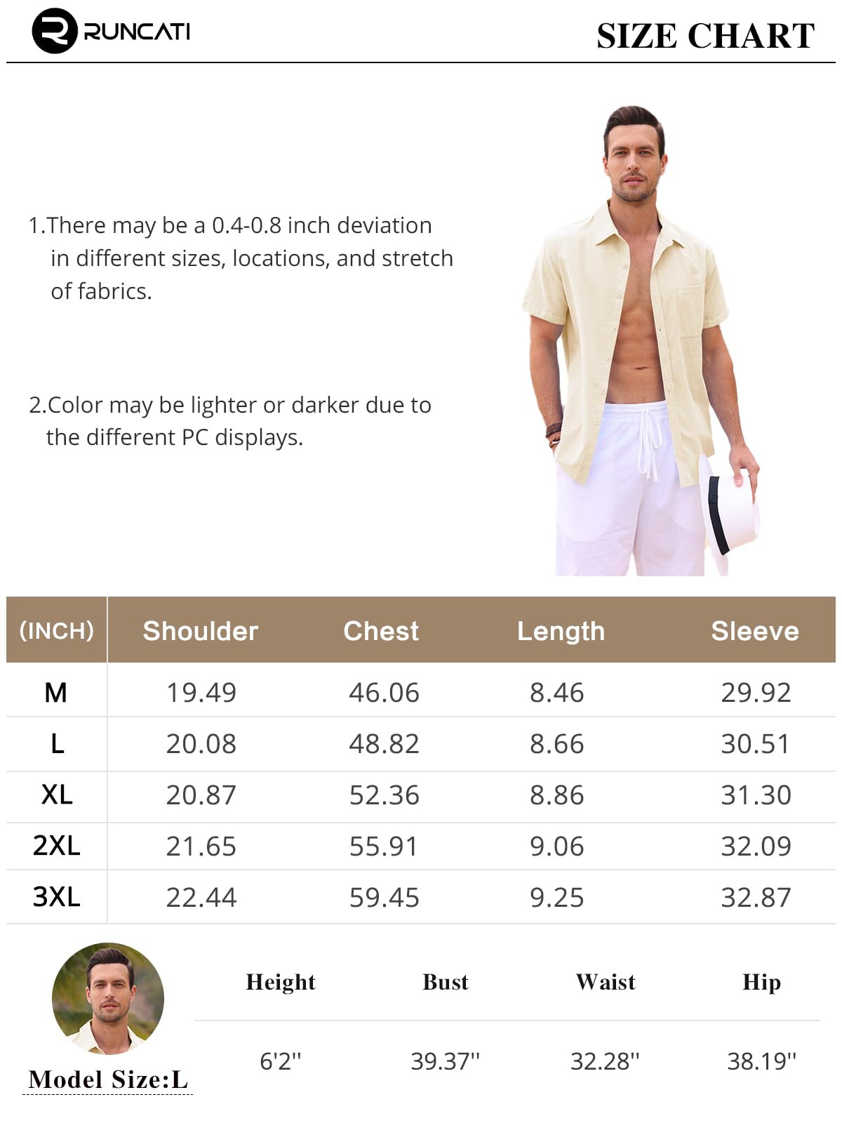 Mens Button Down Shirts Casual Short Sleeve Linen Tops Cotton Lightweight Fishing Tees Spread Collar Plain Shirt
