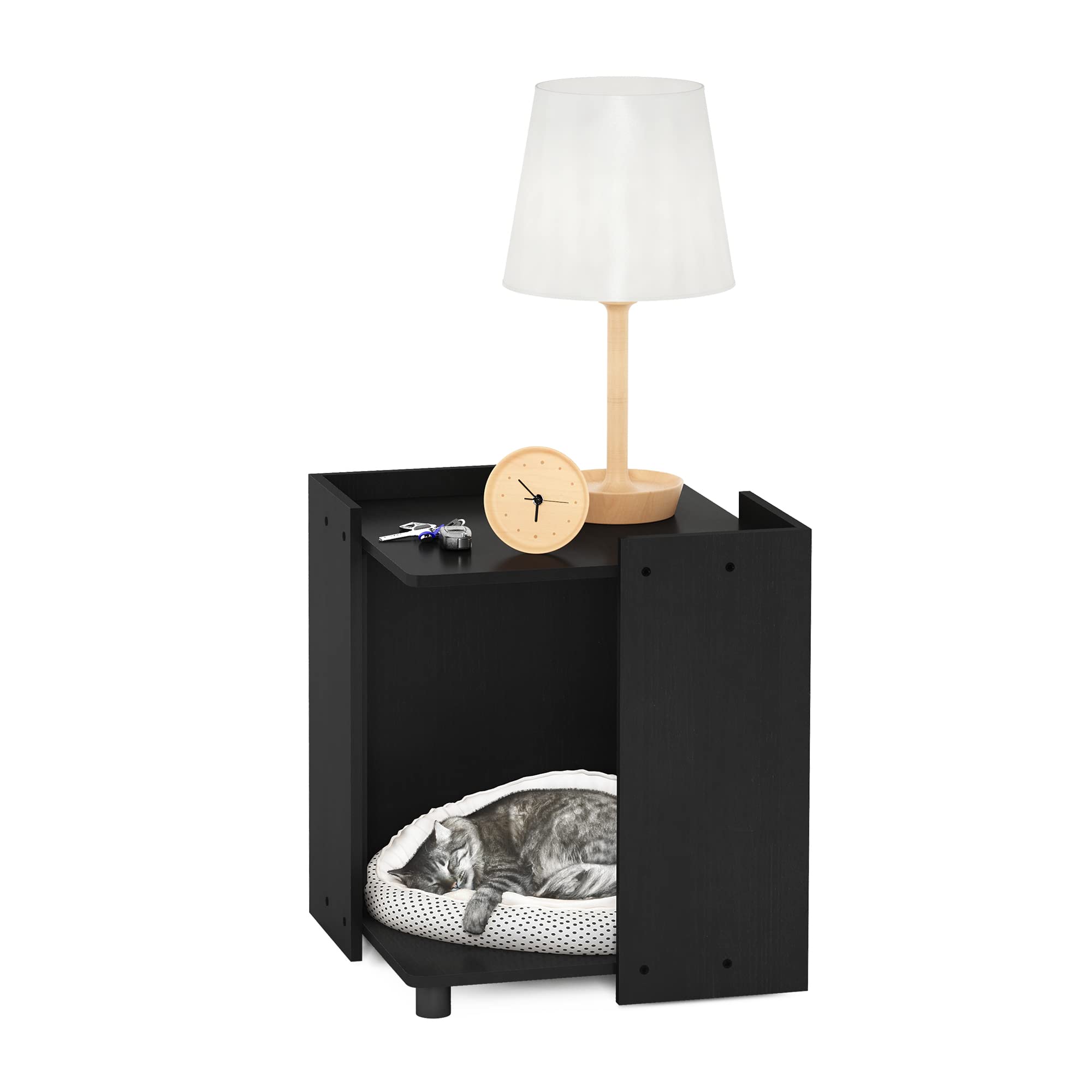 Furinno Peli Litter Box Enclosure, Americano