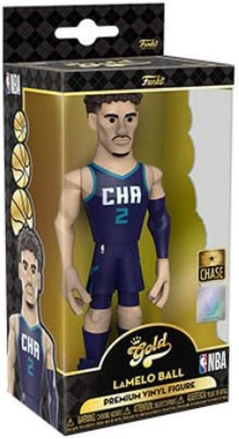 Funko POP! Basketball NBA: Charlotte Hornets LaMelo Ball 5" Gold Chase Figurine
