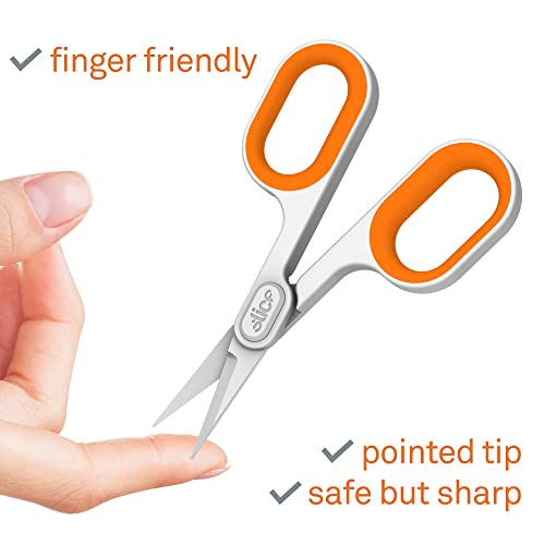 Slice 10546 Ceramic Scissor Wide Finger Loops for Larger Hands, 1 Pack