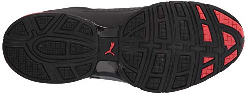 PUMA Mens Viz Runner Cross Trainer, Wide-PUMA Mens white-PUMA Mens black, 12