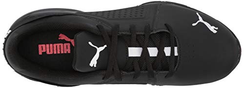 PUMA Mens Viz Runner Cross Trainer, Wide-PUMA Mens white-PUMA Mens black, 12