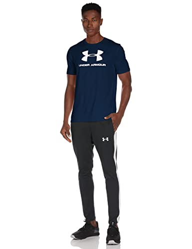Under Armour Men's UA Sportstyle Logo Short Sleeve MD Navy