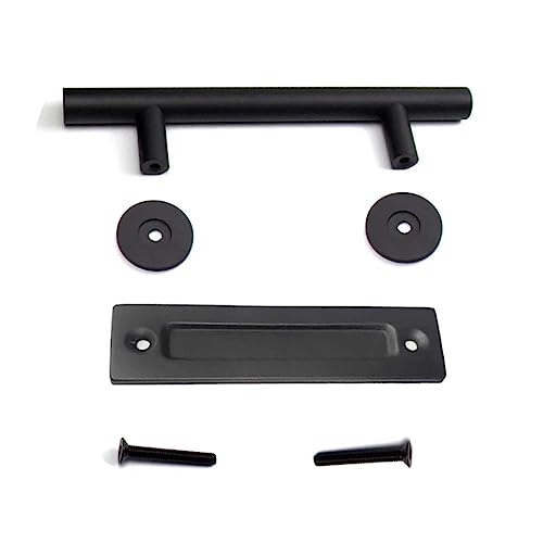 Newhome Barn Door Hardware Kit L: 79" Fit 38" Wide Door Panel