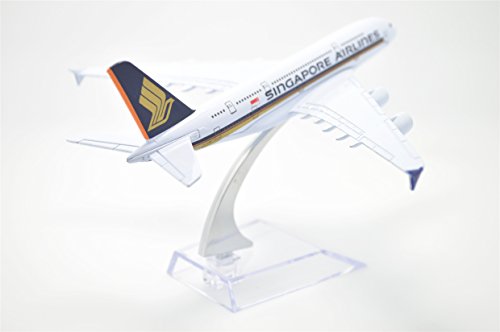 TANG DYNASTY(TM 1:400 16cm A380 Singapore Airlines Metal Airplane Model Plane Toy Plane Model