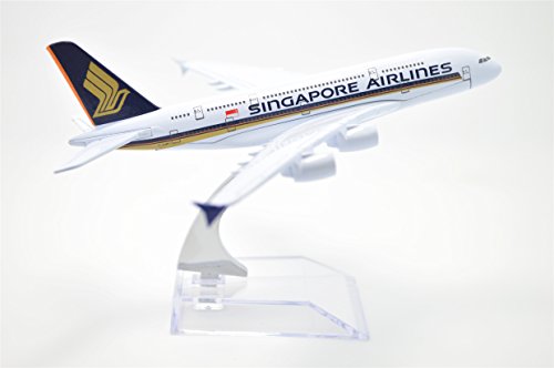 TANG DYNASTY(TM 1:400 16cm A380 Singapore Airlines Metal Airplane Model Plane Toy Plane Model