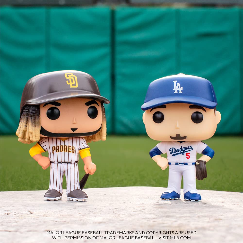 Funko POP MLB: Padres - Fernando Tatís Jr. (Home Uniform) Multicolor, 3.75 inches