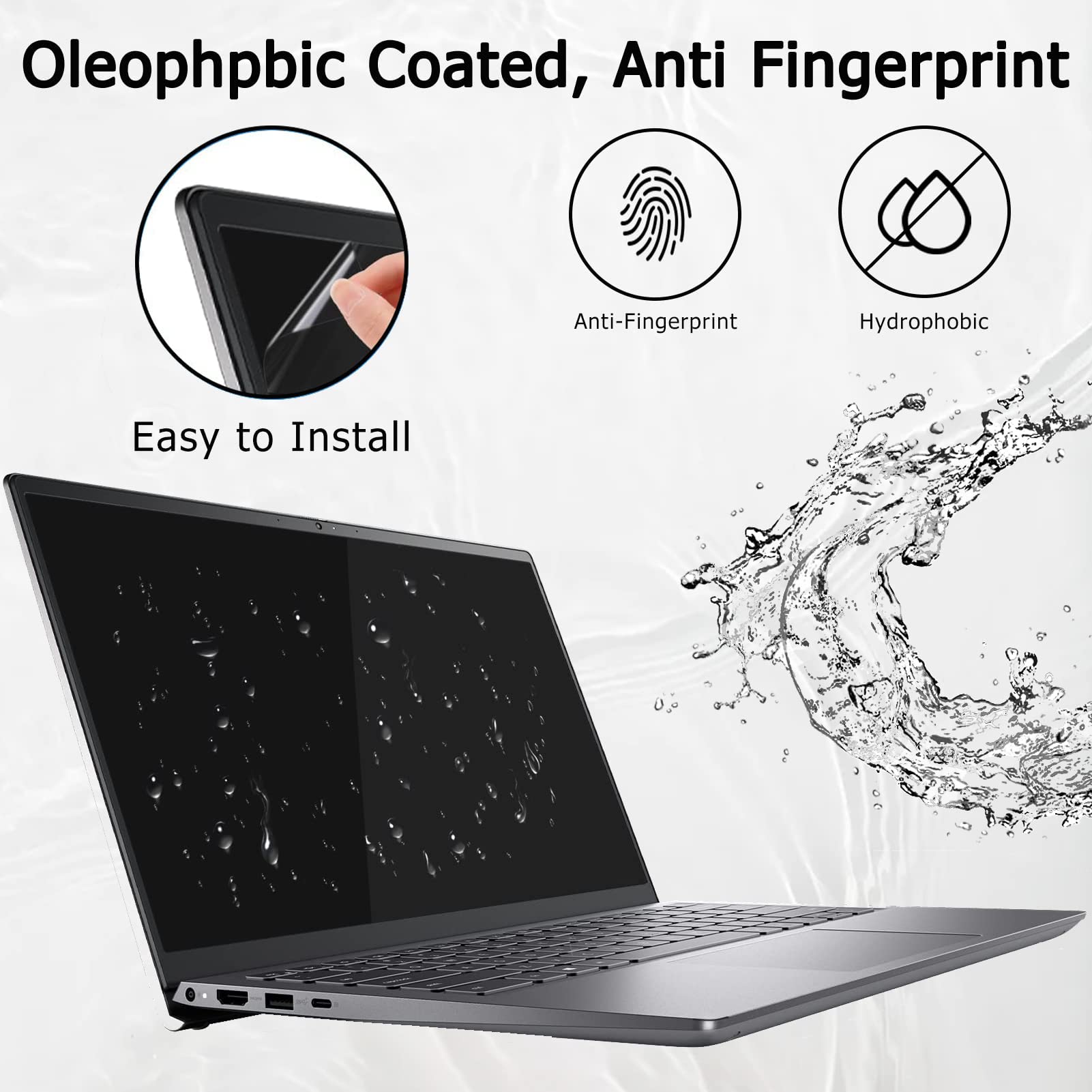 【2 Pack】 15.6 Inch Laptop Screen Protector Eye Protector Anti Blue Light Anti Glare Filter, Compatible with HP/Dell/Sony/Asus/Samsung/Lenovo/Acer/MSI/LG/Razer Blade 15.6” (Aspect Ratio 16:9) Laptop