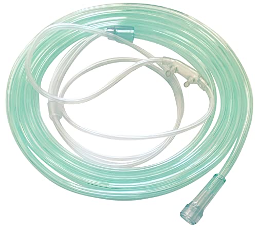 ResOne 5pc 25+7' Adult Soft Oxygen Tubing Replacement Kit, Purple w/Swivel Connectors