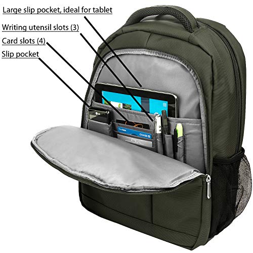 Green 15-inch Anti-Theft Laptop Backpack for Razer Blade 15"