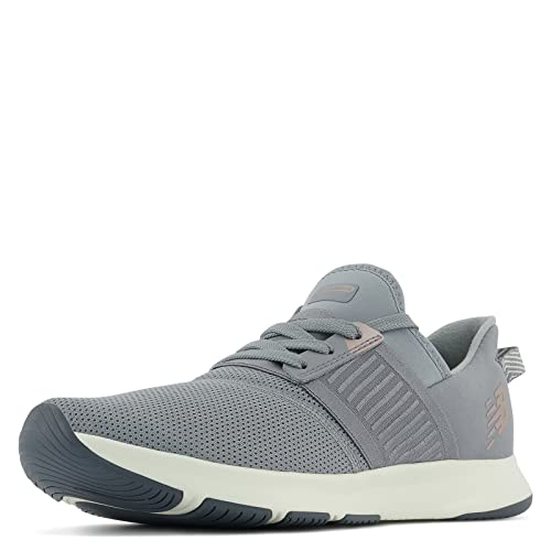 New Balance Women's Dynasoft Nergize V3 Cross Trainer, Grey/Off White, 9