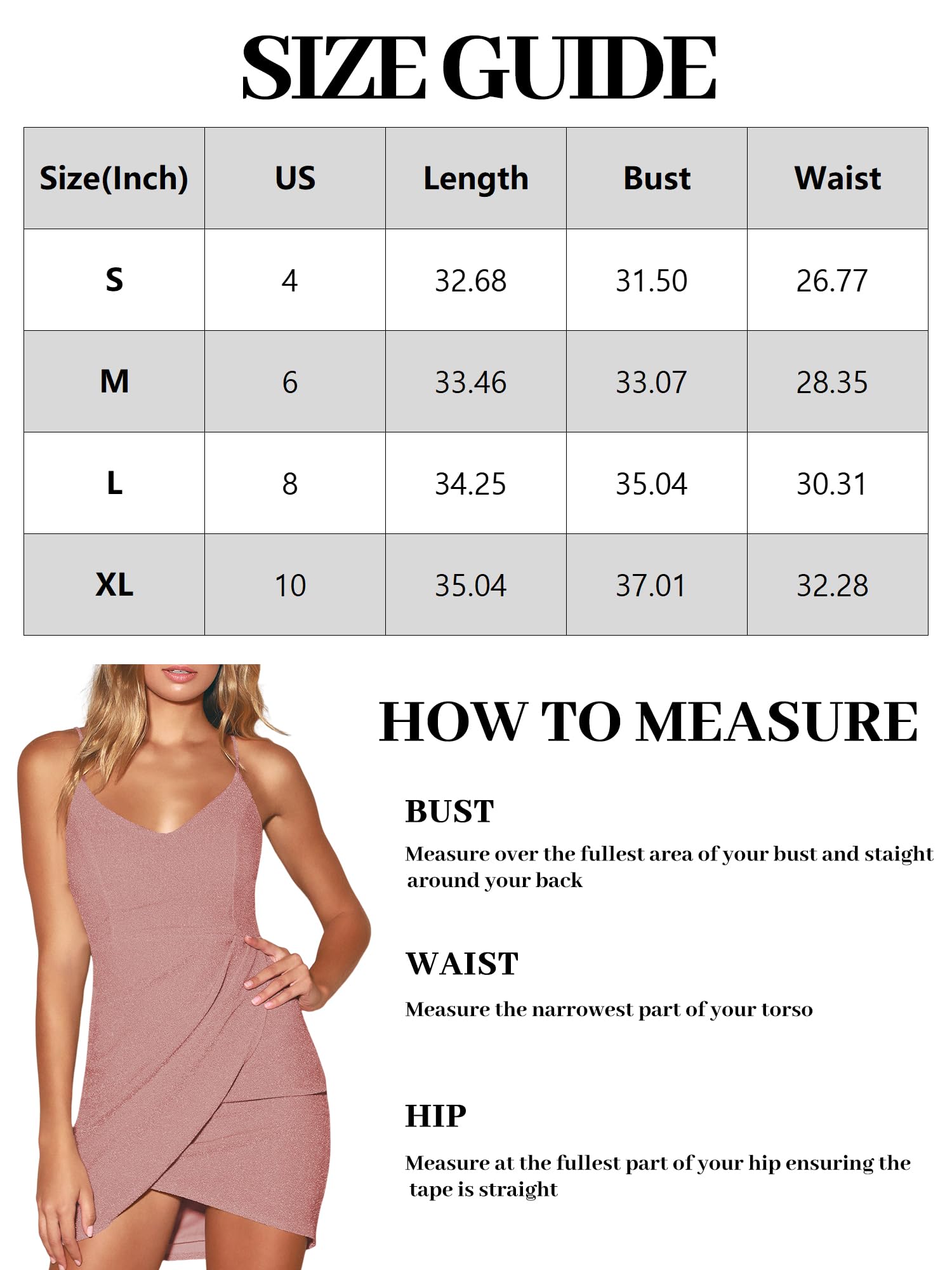 ZAFUL Women's Sparkly Bodycon Wrap Dress V Neck Spaghetti Strap Glitter Sexy Mini Club Party Dresses Blue