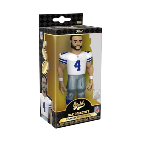 Vinyl Gold NFL Cowboys Dak Prescott 5 Inch Vinyl Figure