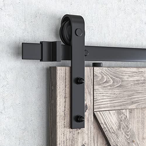 Newhome Barn Door Hardware Kit L: 79" Fit 38" Wide Door Panel