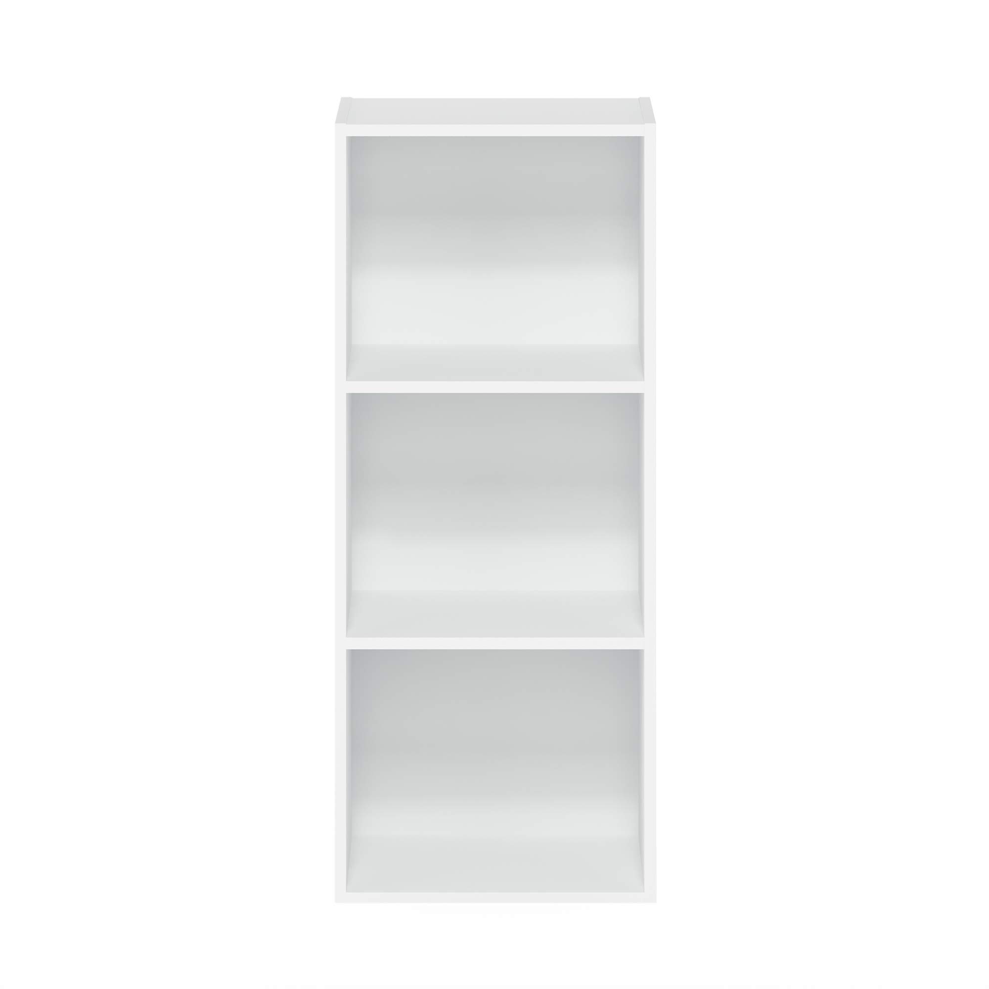 Furinno Just 3-Tier End Table + Bookcase Storage (3-Tier)