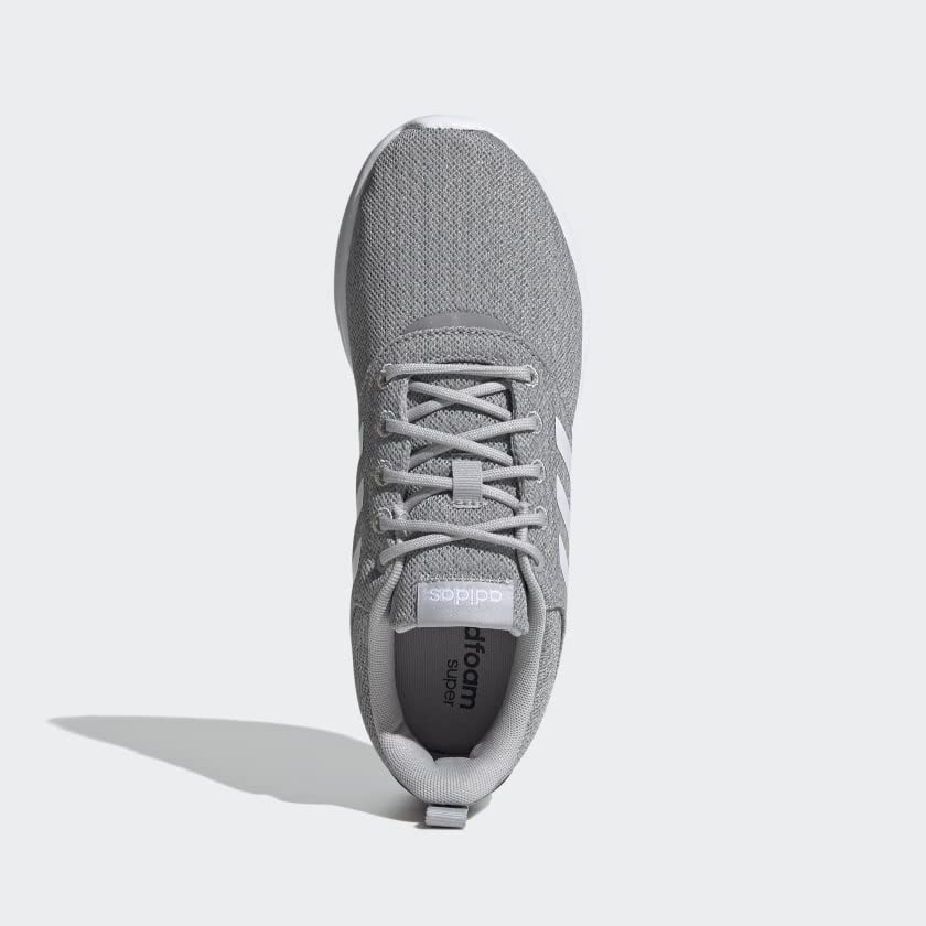 adidas Women's QT Racer 2.0 Running Shoe, Grey/White/Grey, 9