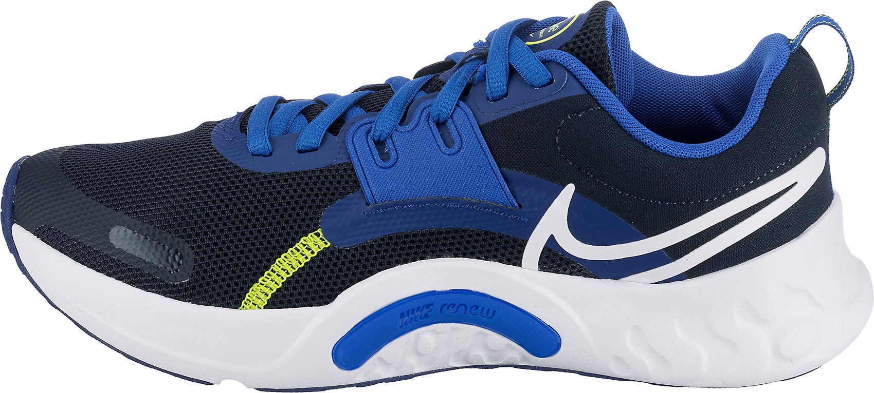 Nike Men's Renew Retaliation 3 Running Shoe, Dark Obsidian/White, 9 M US