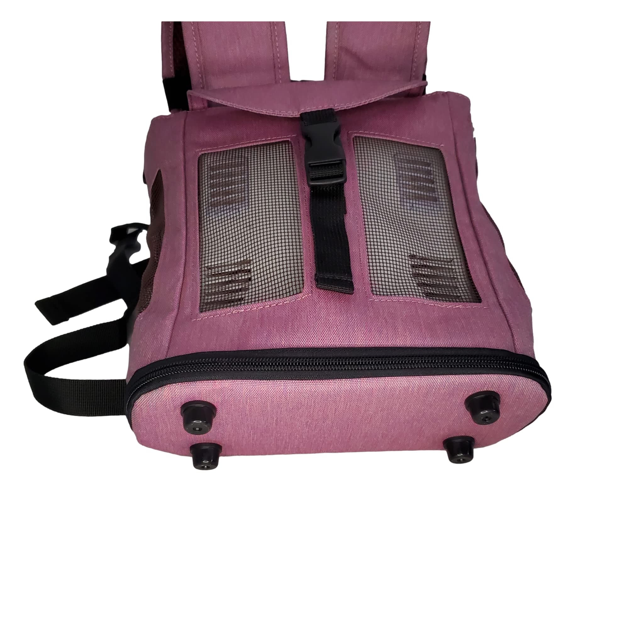 O2TOTES Ultra Lightweight Backpack For Inogen One G3 Unit (Patented Design) (Burgundy) FITS ONLY: INOGEN ONE G3 UNITS: IS-300 OR, IO-300