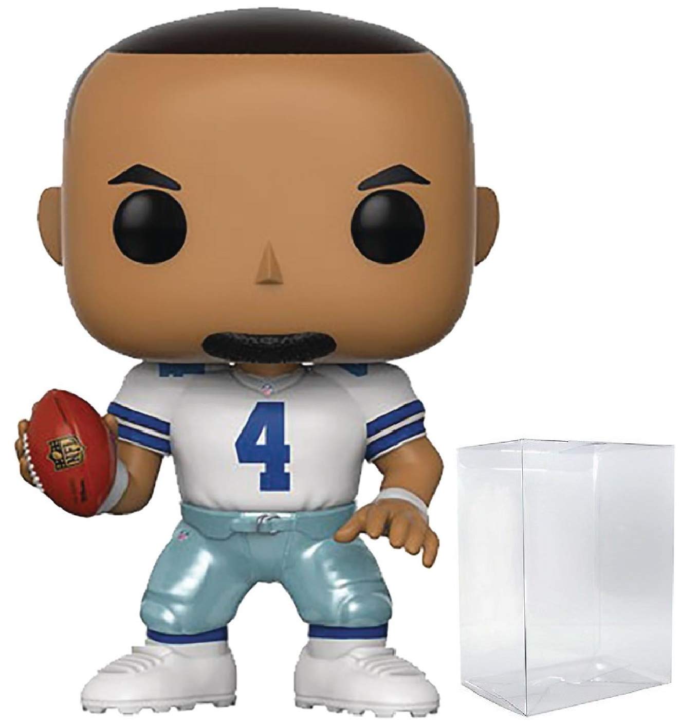 Dak Prescott (Dallas Cowboys) NFL Funko Pop! Series 4 w/Ecotek Protective Case