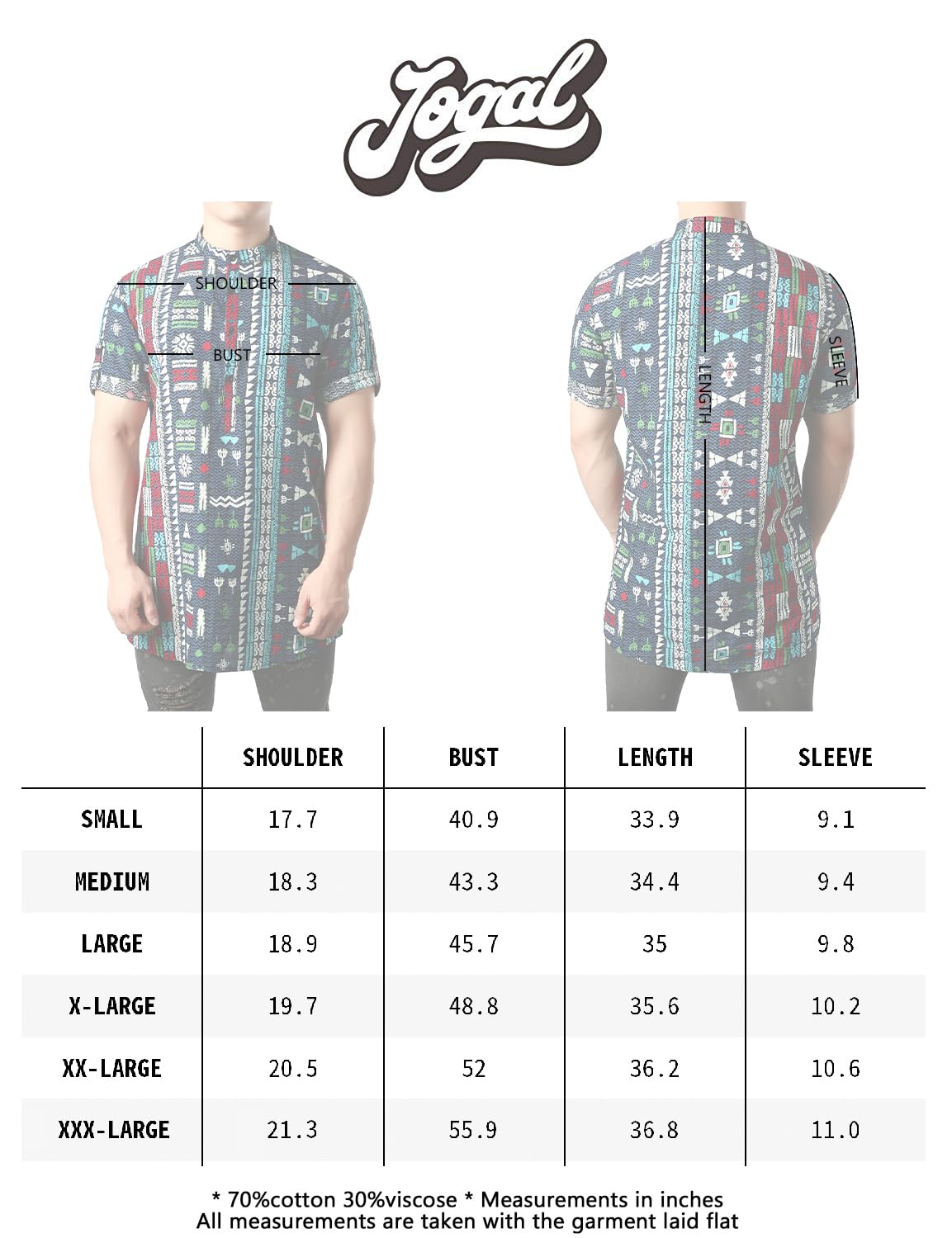 JOGAL Mens Striped Henley Shirt Short Sleeve Traditional African Style Dashiki Shirts White X-Large