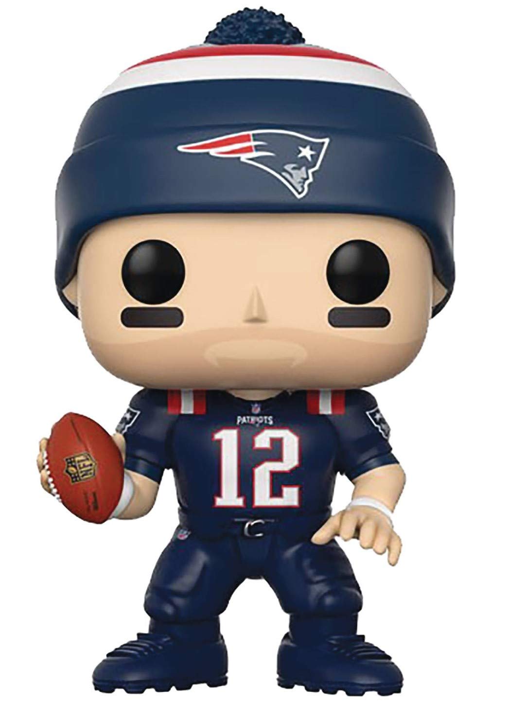 POP Football: Patriots - Tom Brady (Color Rush) Funko Vinyl Figure (Bundled with Compatible Box Protector Case)