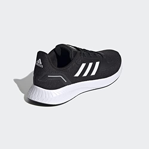 adidas Women's Runfalcon 2.0 Running Shoe, Black/Core White/Grey, 11